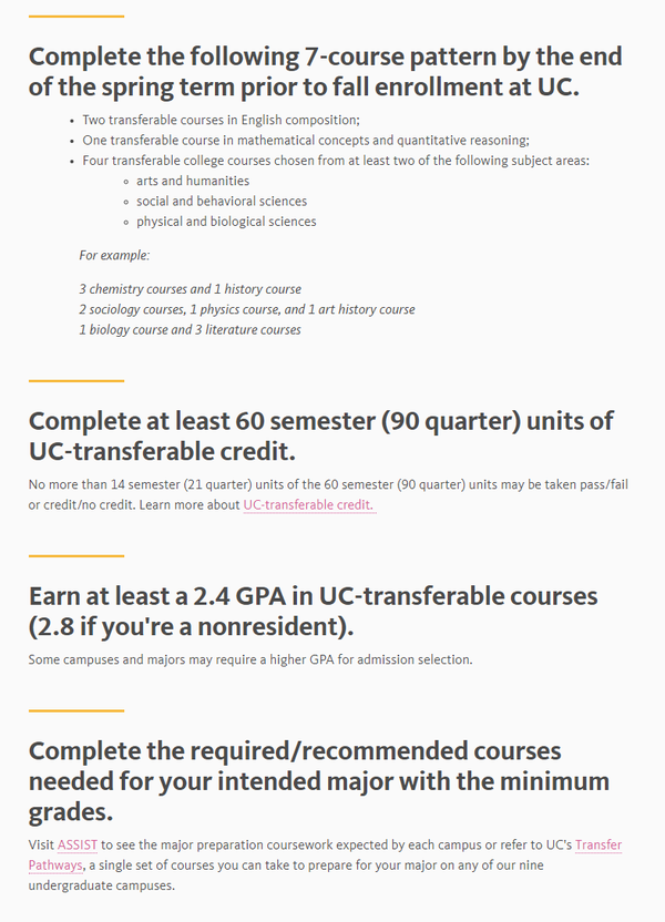 CC转学UC | 2024年社区大学转UC全网最详细攻略！从大一入学就要开始规划！ - 知乎