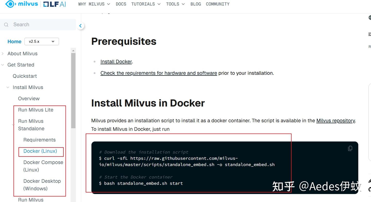 通过docker部署milvus单机版 - 知乎