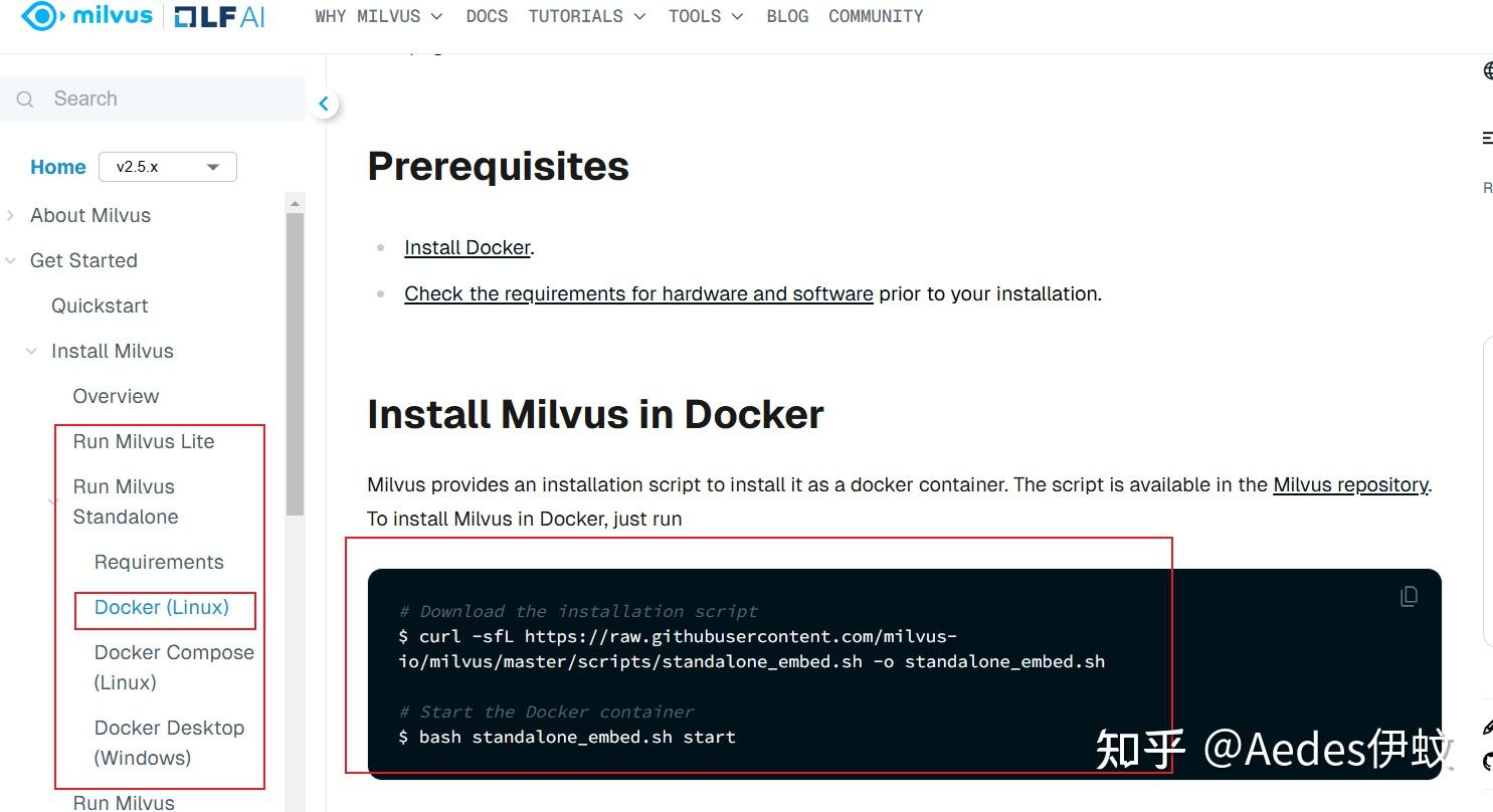 通过docker部署milvus单机版 - 知乎