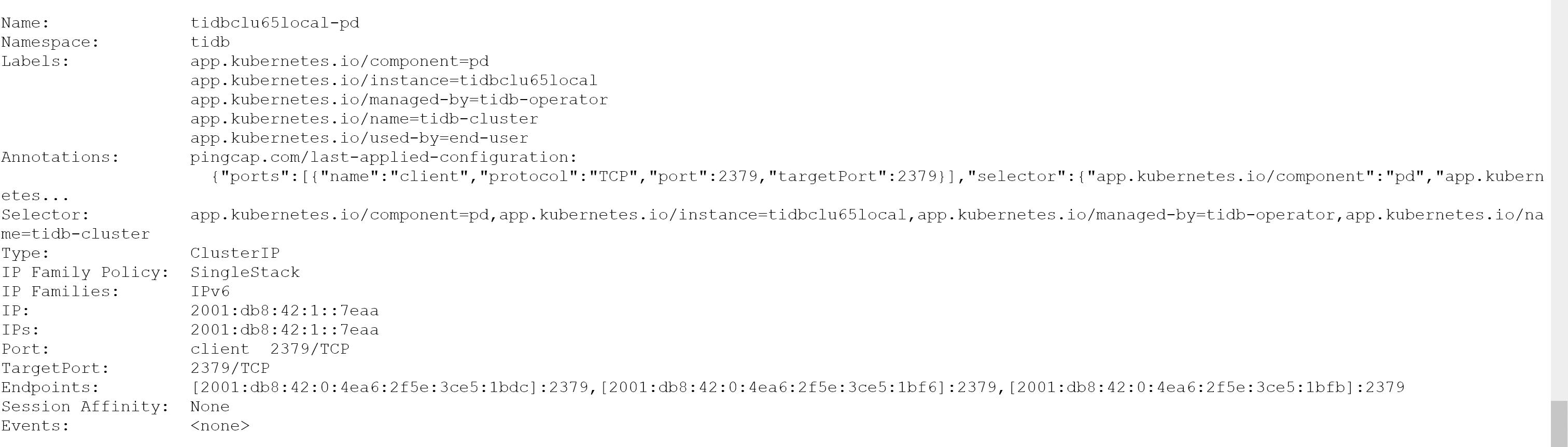 TiDB 在 IPv6 的 K8S 和物理机环境的部署 - 知乎
