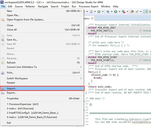 一、S32K入门（创建工程,导入例程） - 知乎