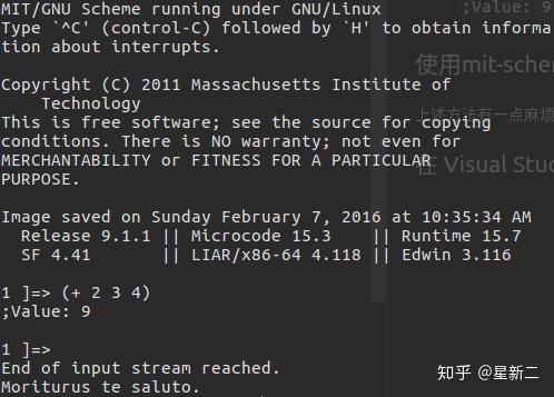 函数式编程学习之路：Mit-Scheme 在 Ubuntu16.04 下的环境配置 - 知乎