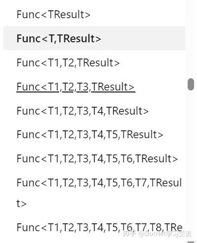 C#中内置的泛型委托Func与Action - 知乎
