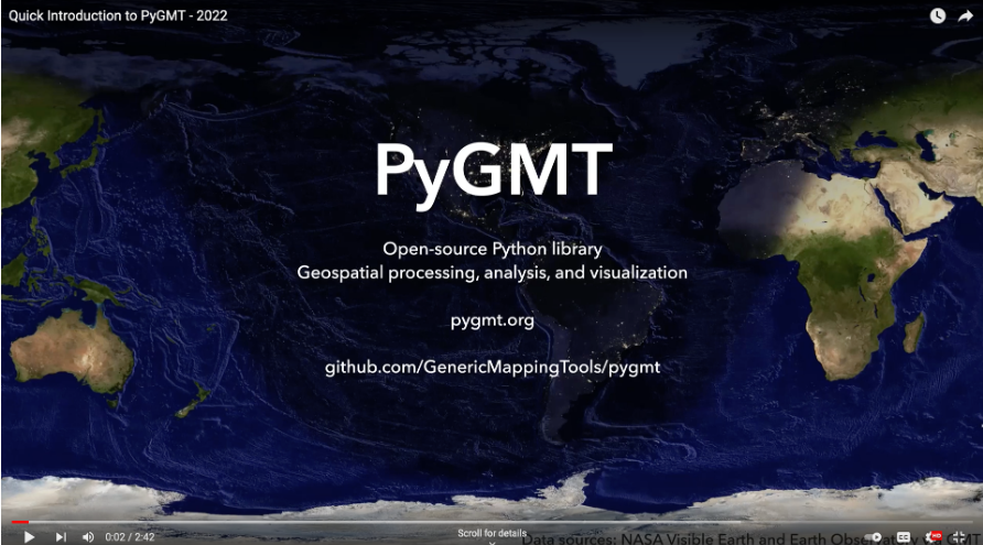 开源的地理通用绘图工具——PyGMT - 知乎