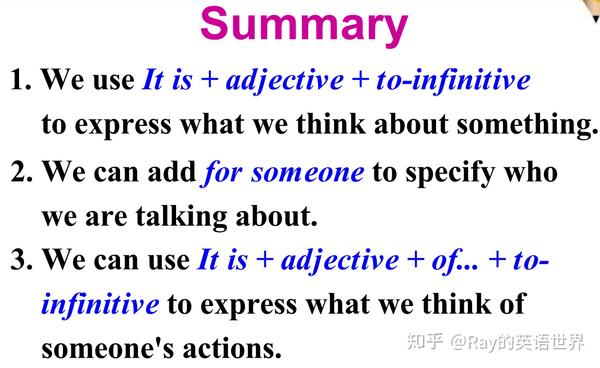 超实用英语句型“It is adjective + to do” - 知乎