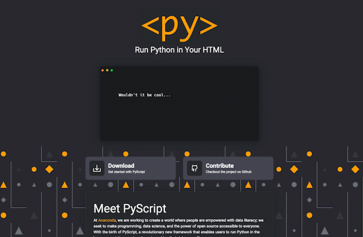 Pyscript 数据可视化的新方法 知乎 7972