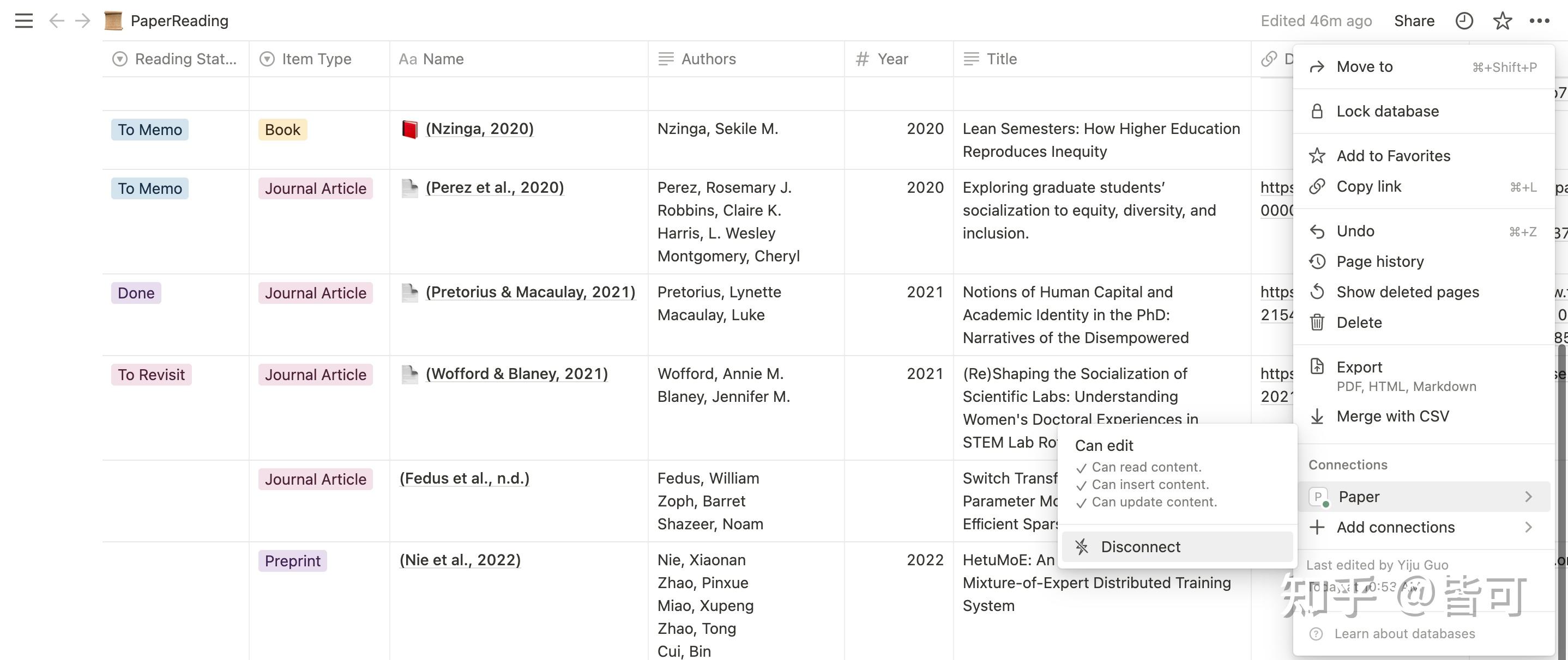 文献管理分享(一）：Zotero与Notion的梦幻联动（Mac版） - 知乎