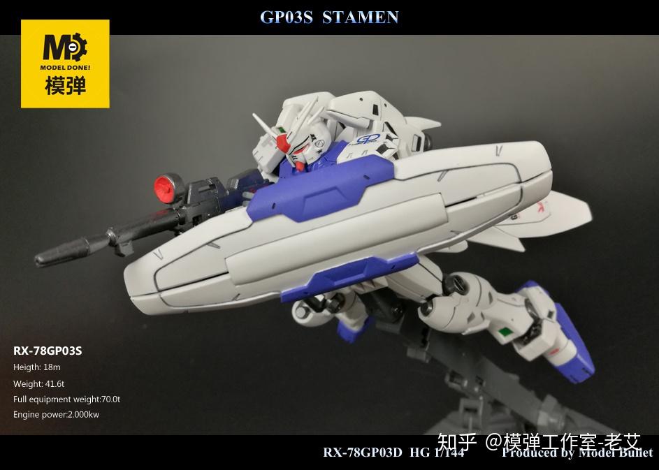 【模弹工作室】镇宅神物HG GP03D石斛兰 制作实录 - 知乎
