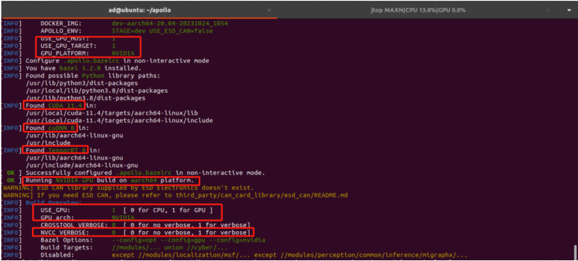 Jetson Agx Orin 64G源码安装Apollo 9.0.0版本 - 知乎