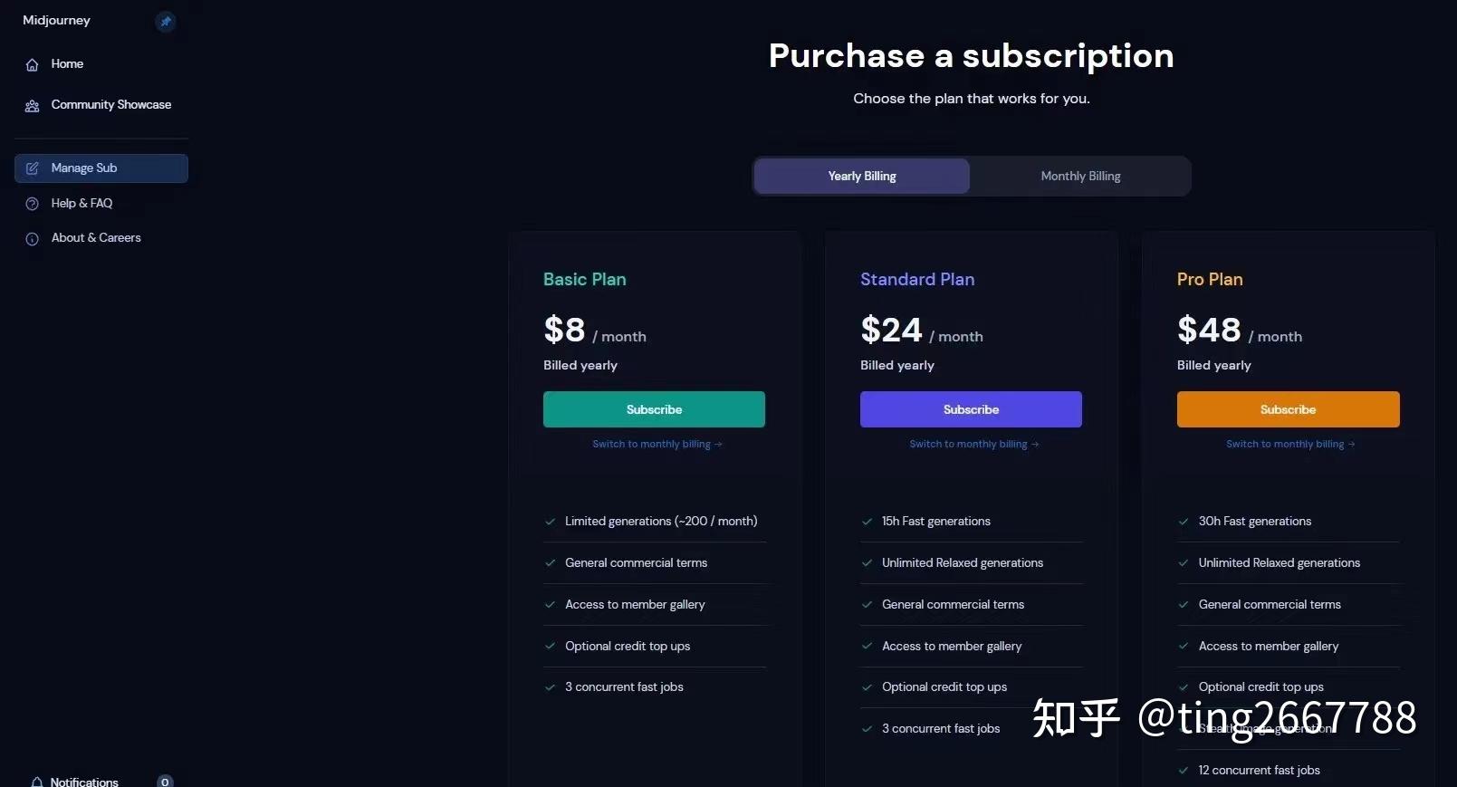 Midjourney如何开通订阅？保姆教程不容错过！ - 知乎