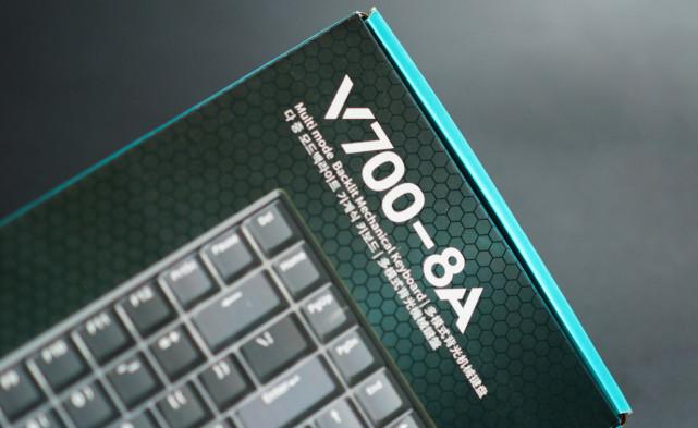 75%配列小尺寸键盘，精致金属边框，雷柏V700-8A机械键盘开箱 - 知乎