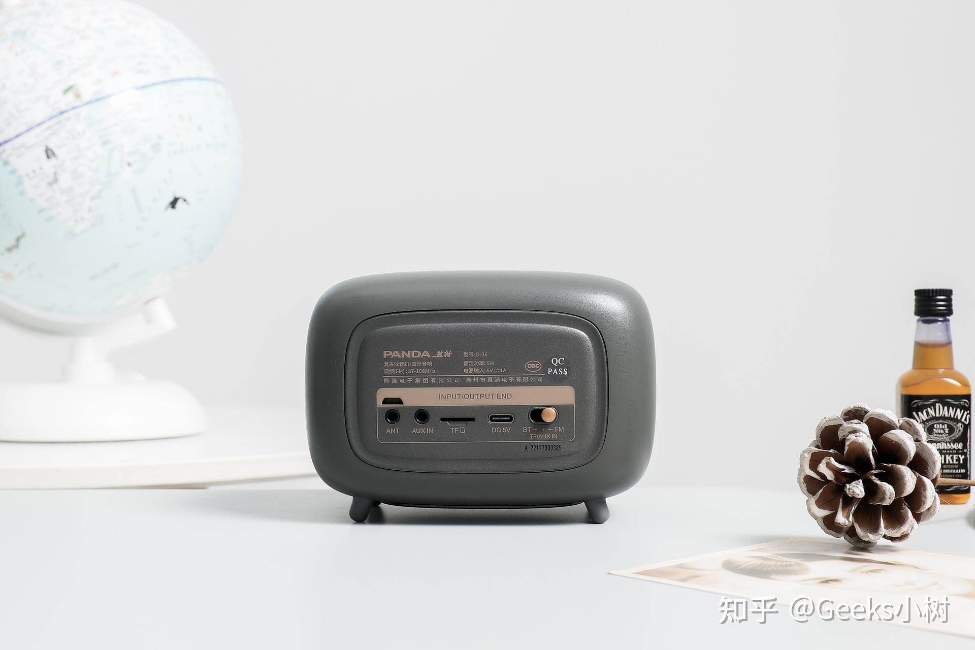 再现昔日之音！熊猫1936 D36复古收音机·蓝牙音箱评测