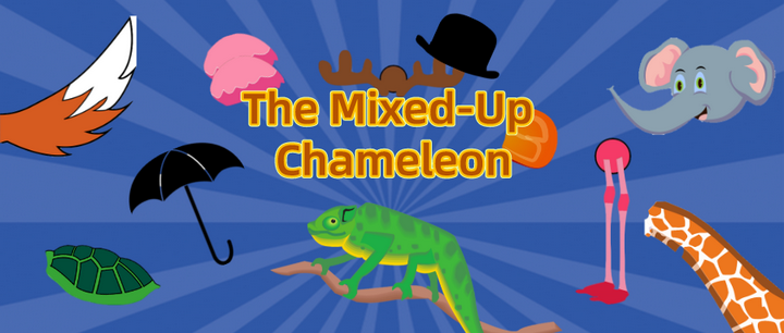 英语启蒙：绘本精读+手工游戏~The Mixed-Up Chameleon - 知乎