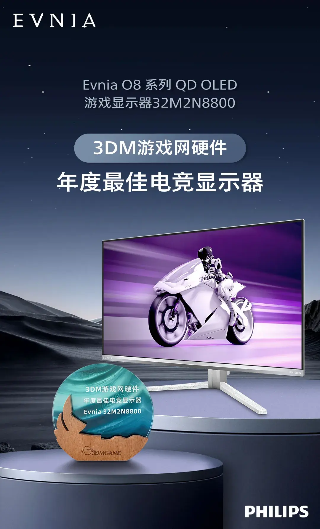 Evnia O8系列QD OLED 32M2N8800 成功拿下3DM 2024“年度最佳电竞显示器”奖！ - 知乎