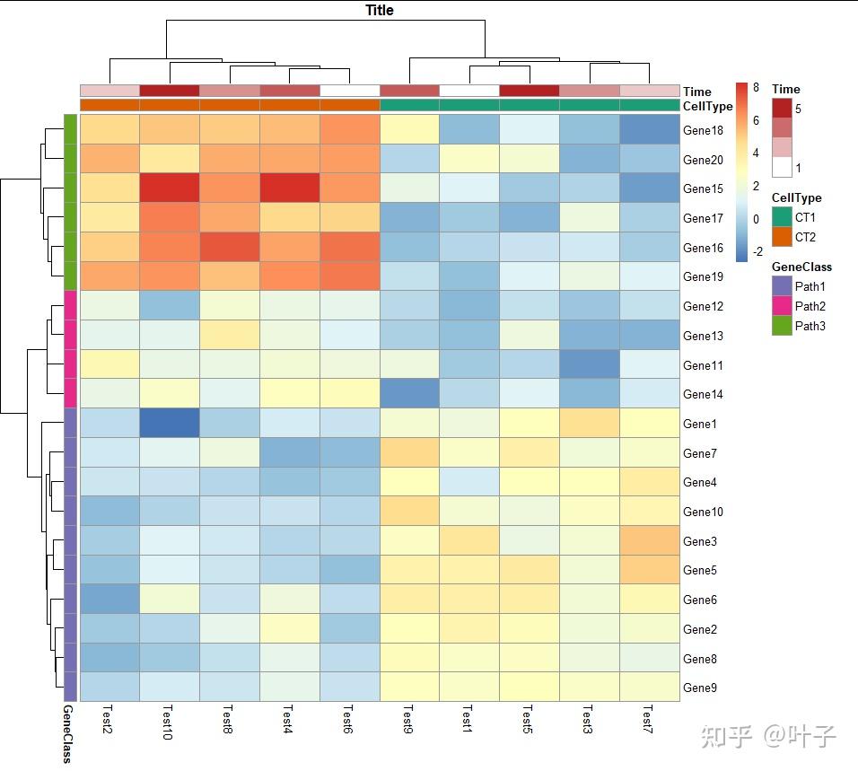 R-pheatmap绘制热图 -学习笔记 - 知乎