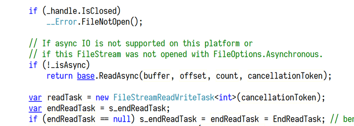 .NET FileStream 异步IO - 知乎