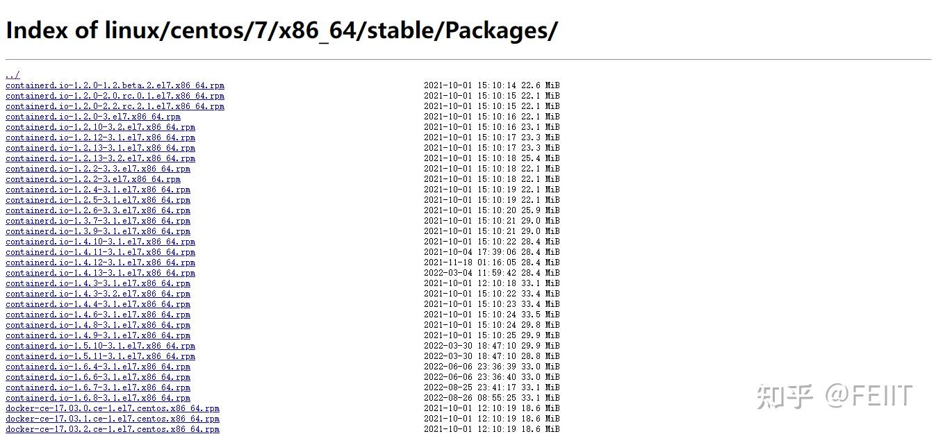 Centos下安装docker 知乎