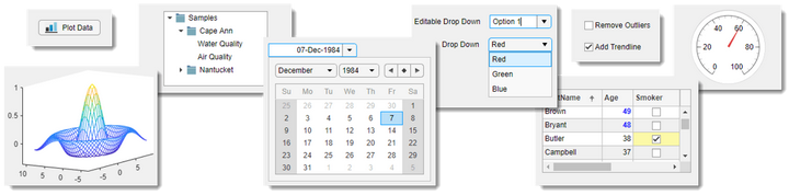 MATLAB App Designer 常见问题d - 列表以及Tree - 知乎