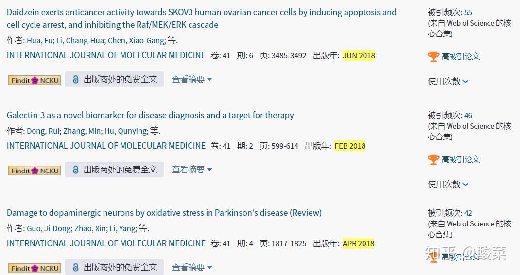 解刊 | 《International Journal of Molecular Medicine》 - 知乎