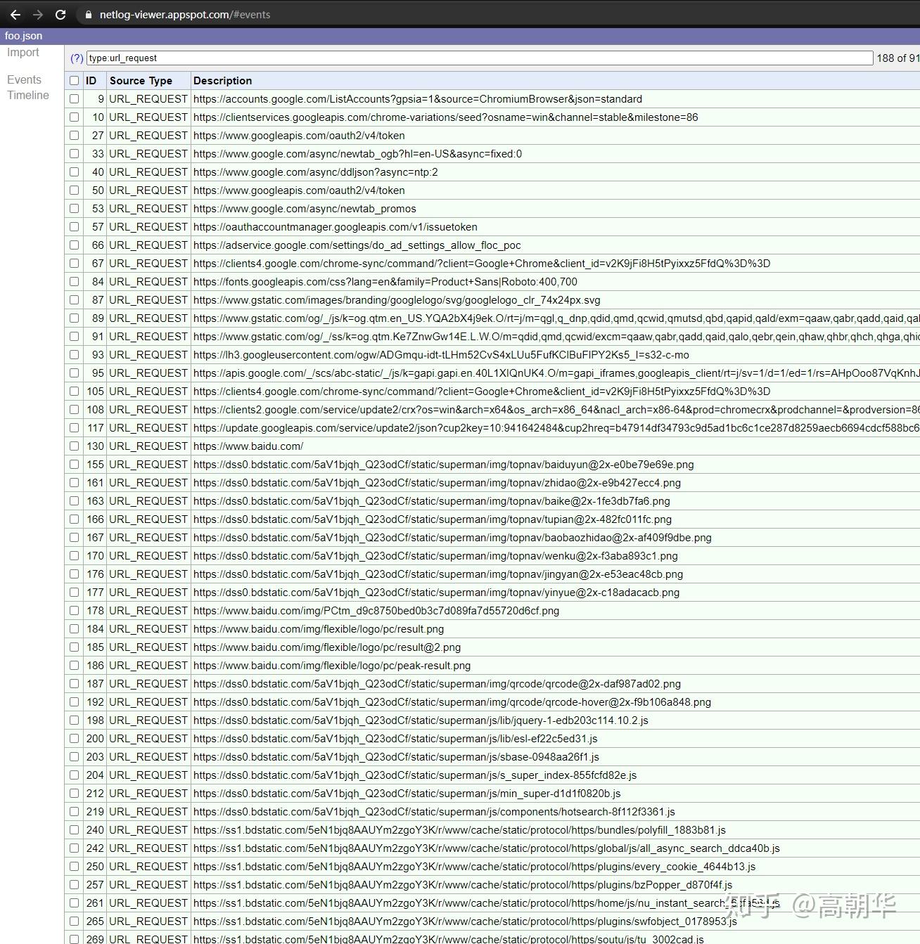 chrome网络层日志net log如何解读 - 知乎