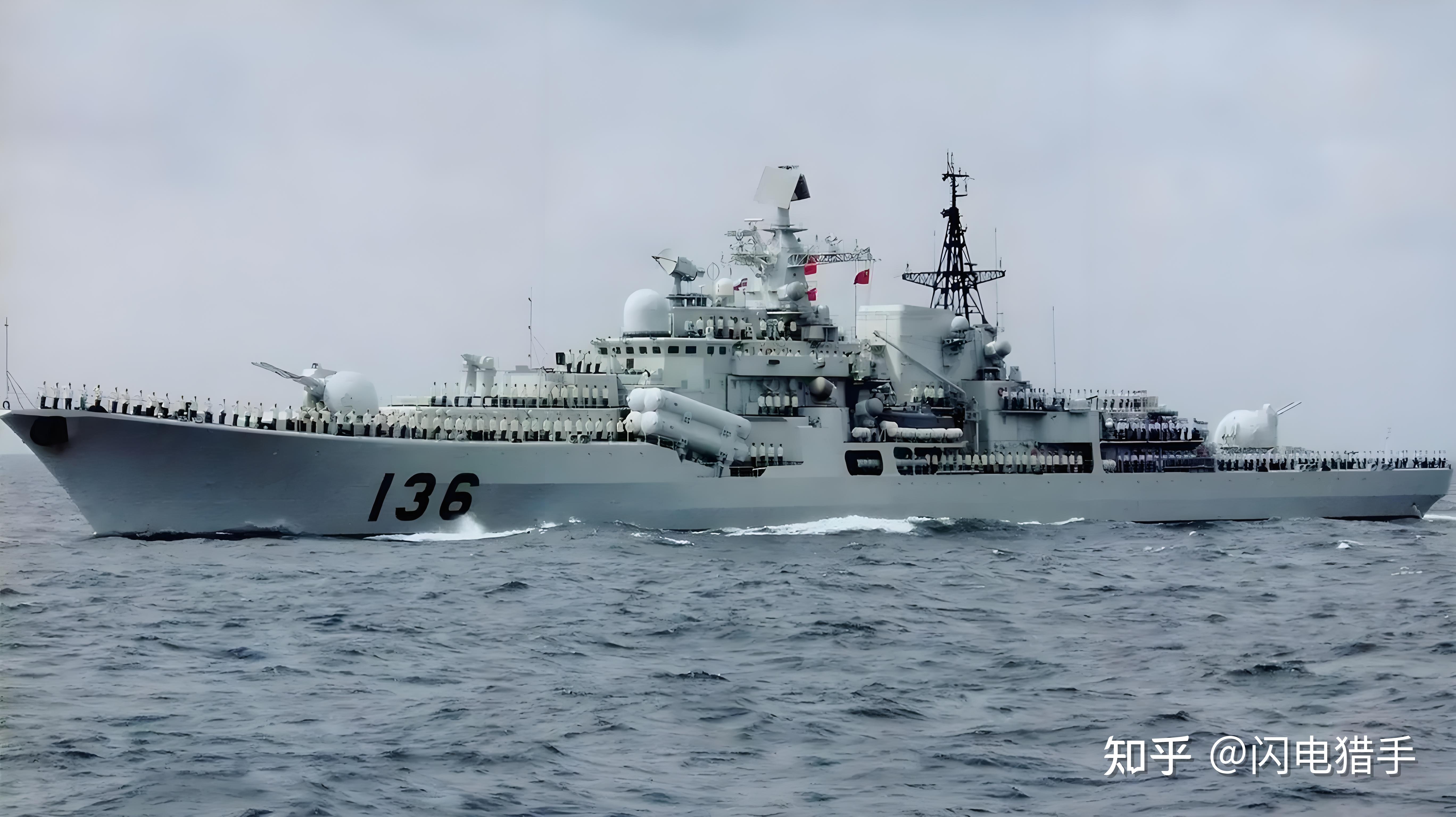 东海舰队的四大金刚——中国956E/EM型导弹驱逐舰 - 知乎