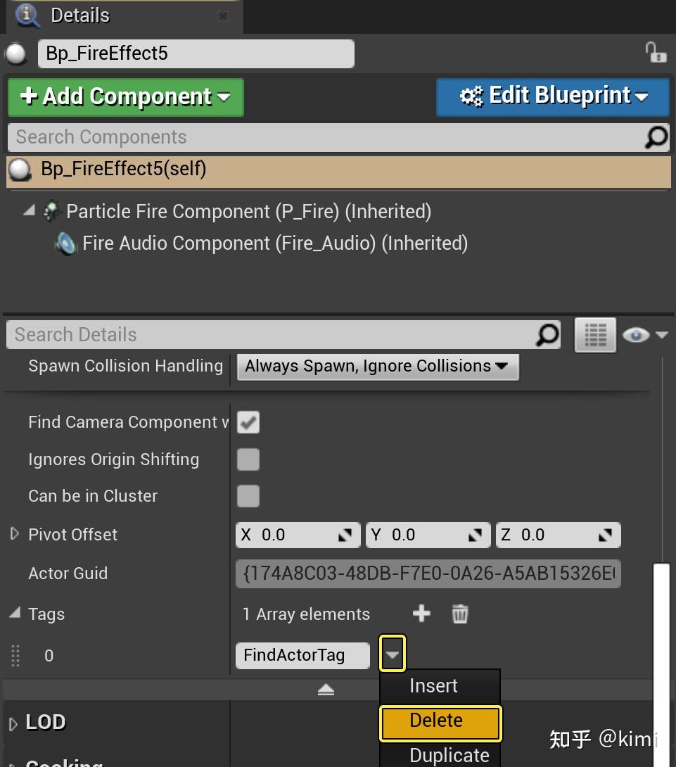 Finding Actors（Blueprint） - 知乎