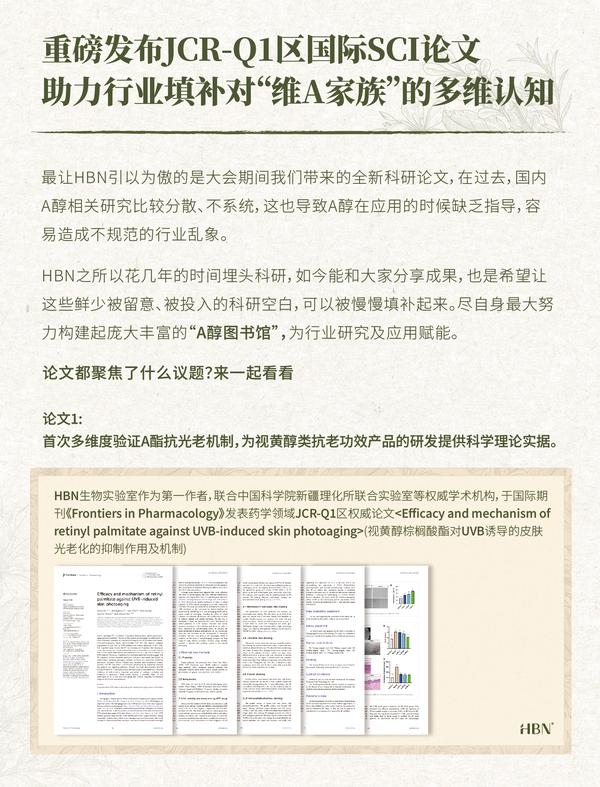 亮点速递 | HBN携多篇SCI论文首登CDA大会，权威科研引领功效抗老 - 知乎