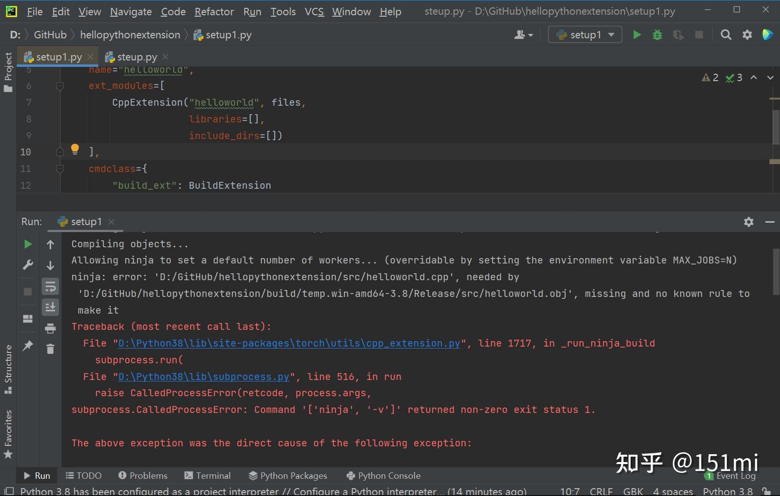 windows10 安装 pytorch3D - 知乎