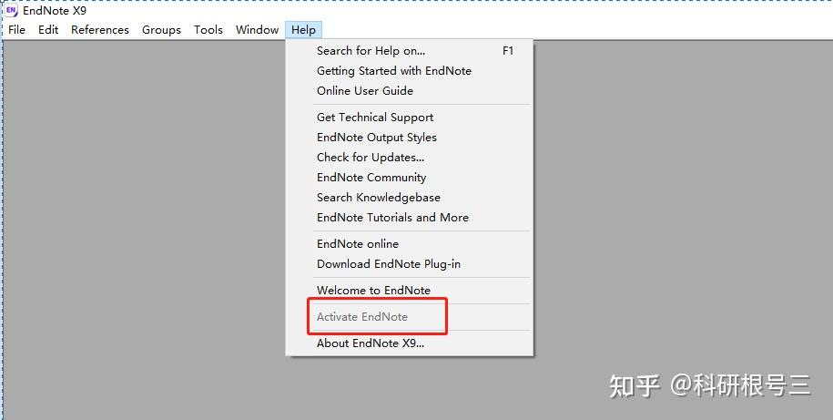 2024年更新！EndNote X9激活版本（序列号激活），稳定，可汉化！ - 知乎