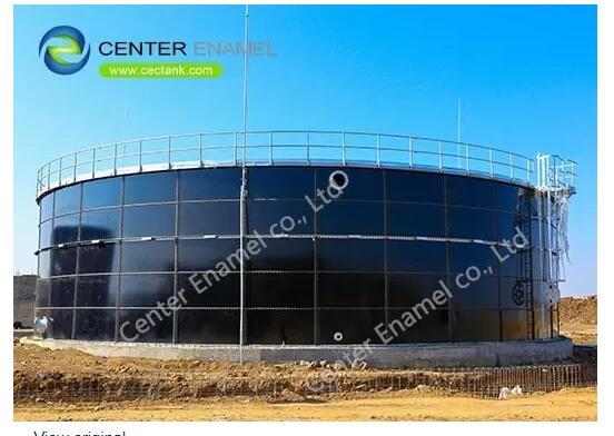 Smooth Bolted Steel Tanks As PH Balancing Tank For Wastewater Treatment ...
