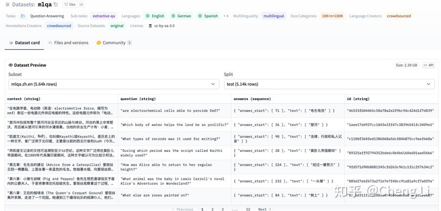 【骆驼读论文】HuggingFace社区上 29个中文数据集的整理 - 知乎