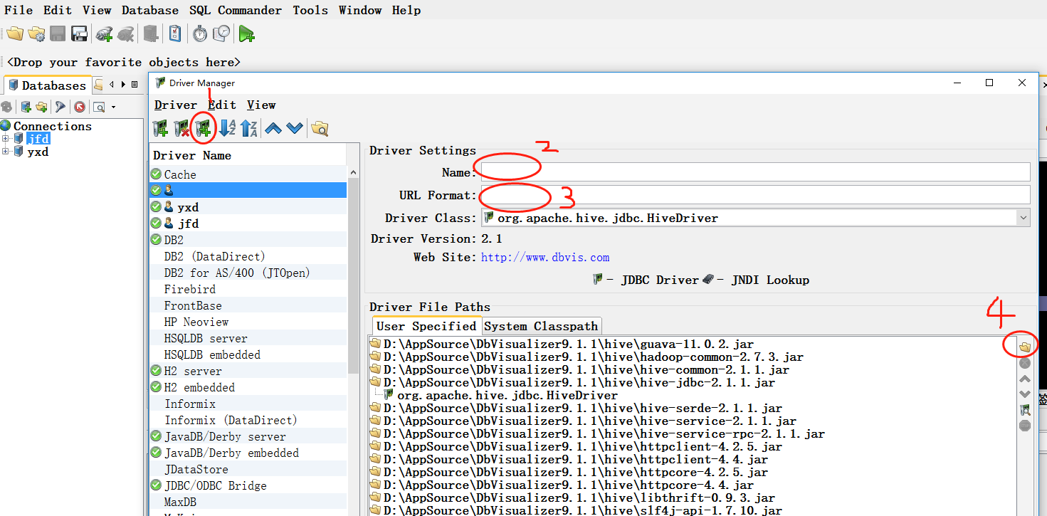 DBvisualizer连接hive - 知乎