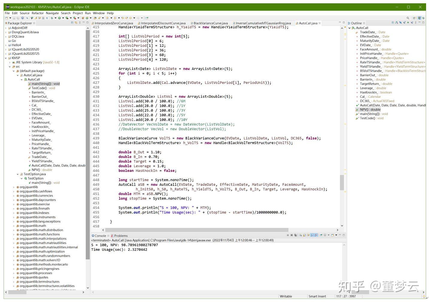 三十、QuantLib C++源码改写计划(2)：Java的改写 - 知乎