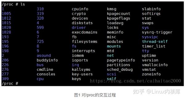 一文讲解Linux proc文件系统介绍 - 知乎