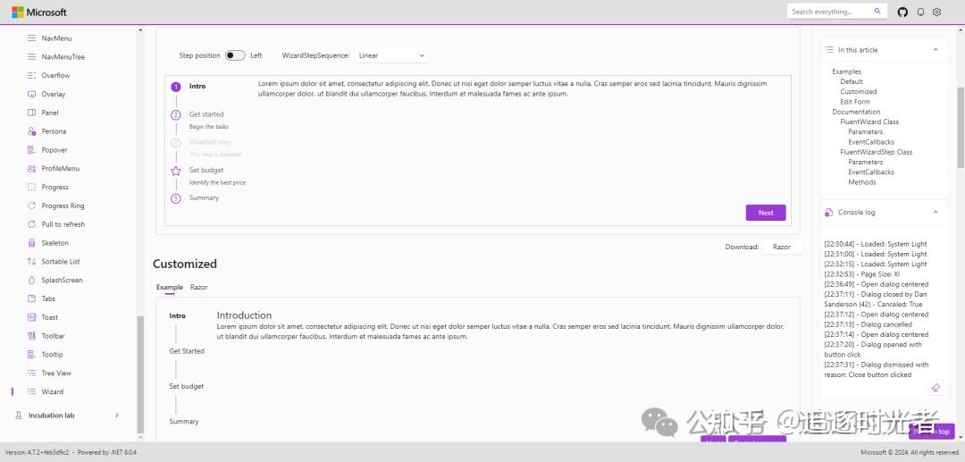 微软官方开源免费的Blazor UI组件库 - Fluent UI Blazor - 知乎