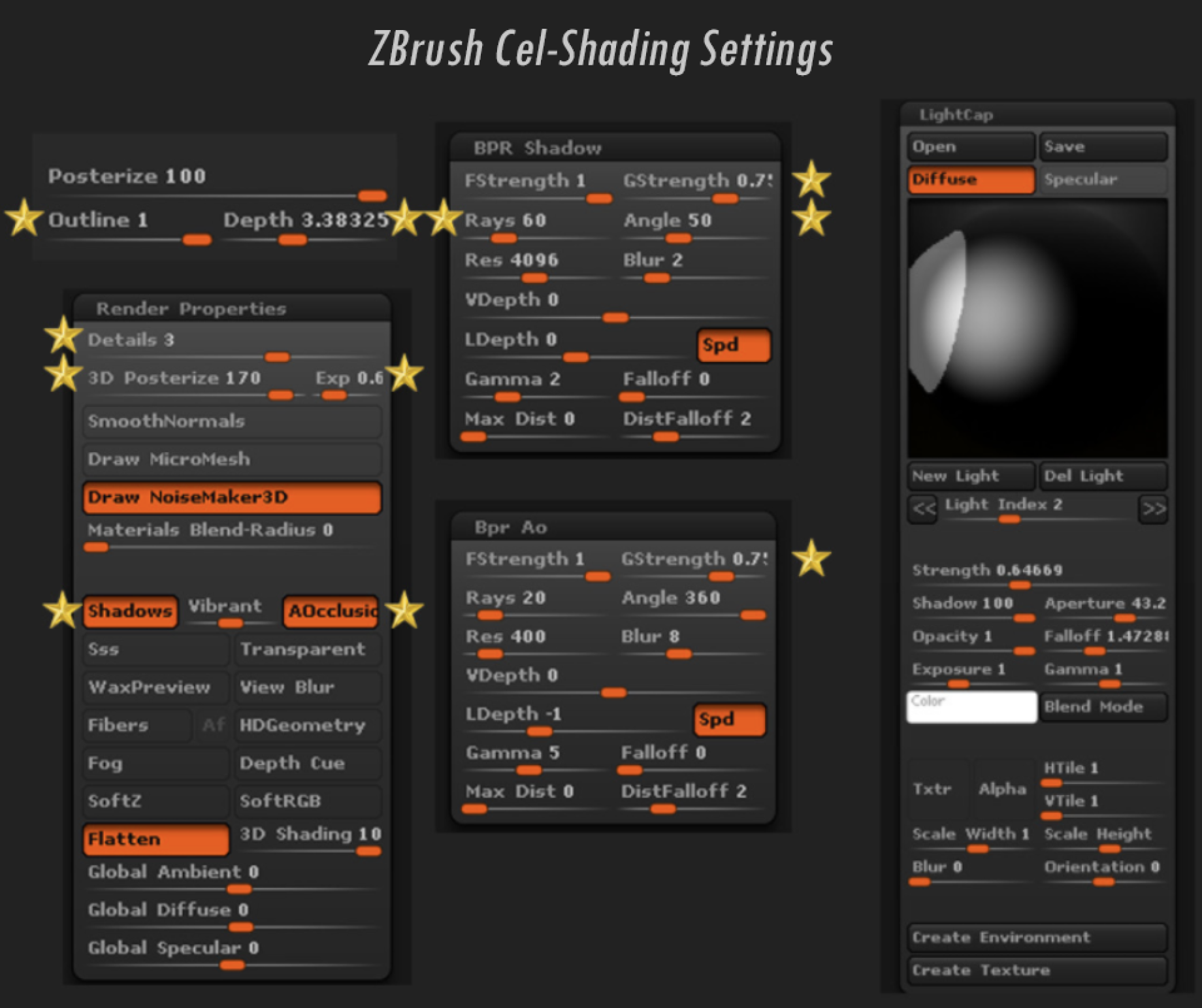 在 ZBrush 中创建风格化的头发，图文＋视频详解！「干货1024」 - 知乎