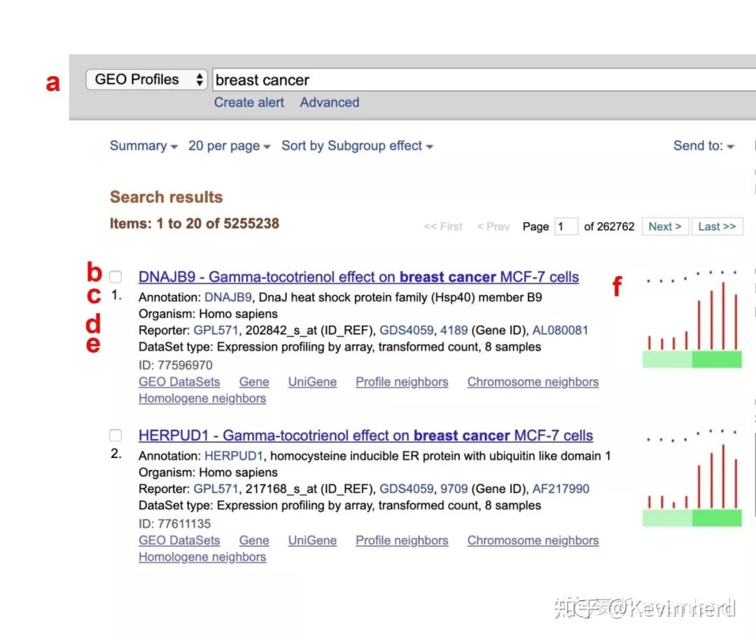 生物信息学初探-GEO Profiles操作指南 - 知乎