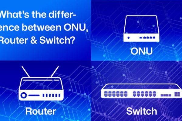 ONU、路由器和交换机有什么区别？ - 知乎