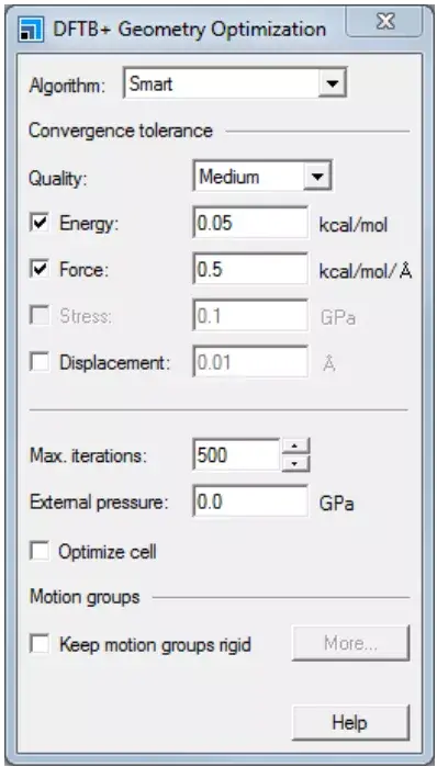 Materials Studio官方教程：DFTB+——碳纳米管的几何优化 - 知乎
