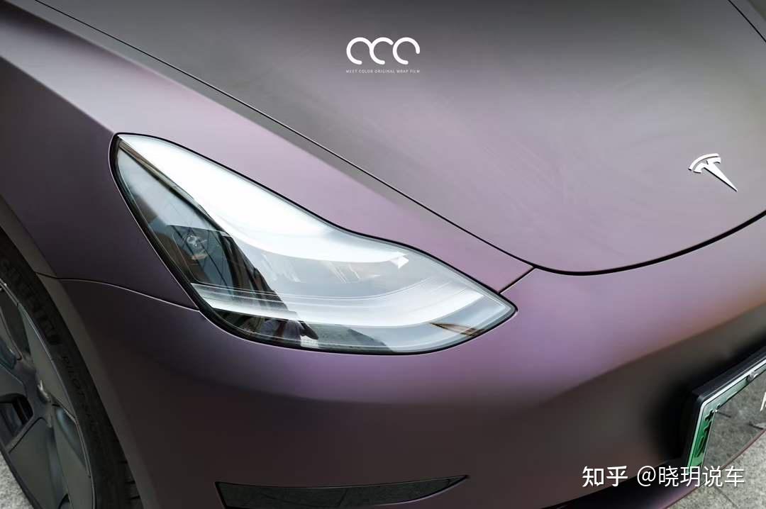 特斯拉Model 3——PET亚黑紫 - 知乎
