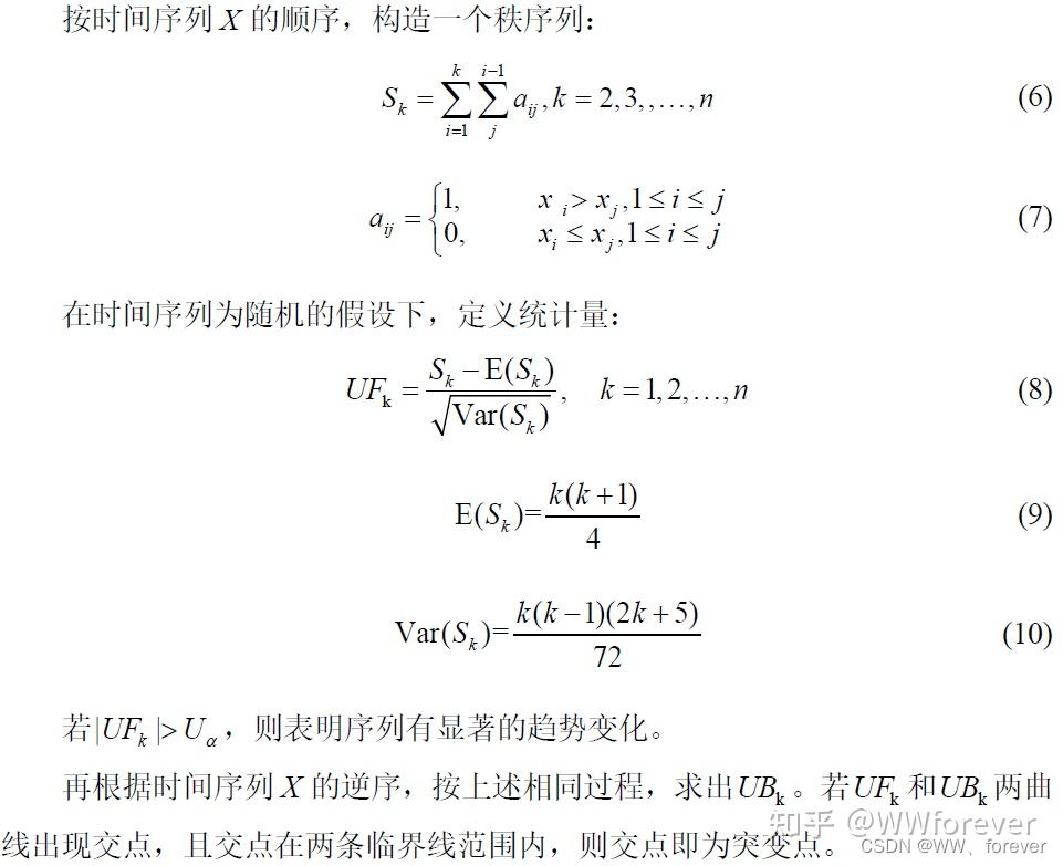趋势分析方法：MATLAB实现Mann-Kendall趋势/突变检验 - 知乎