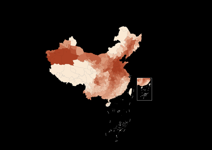 【数据分享】我国省市县三级1998-2020年逐月/逐年PM2.5数据（Shp格式/Excel格式） - 知乎