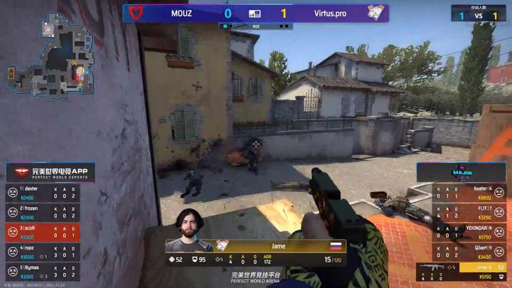 CSGO：VP第二张图大比分赢下MOUZ，两支队伍真正的生死一战 - 知乎