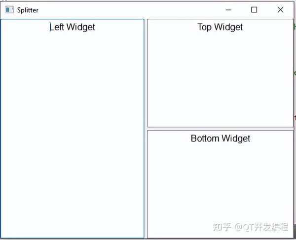 Qt5布局管理（一）—QSplitter分割窗口类 - 知乎
