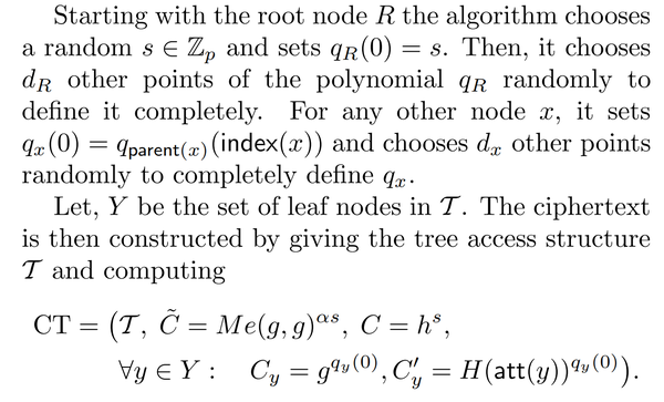 CP-ABE（Ciphertext-Policy Attribute-Based Encryption）学习总结 - 知乎