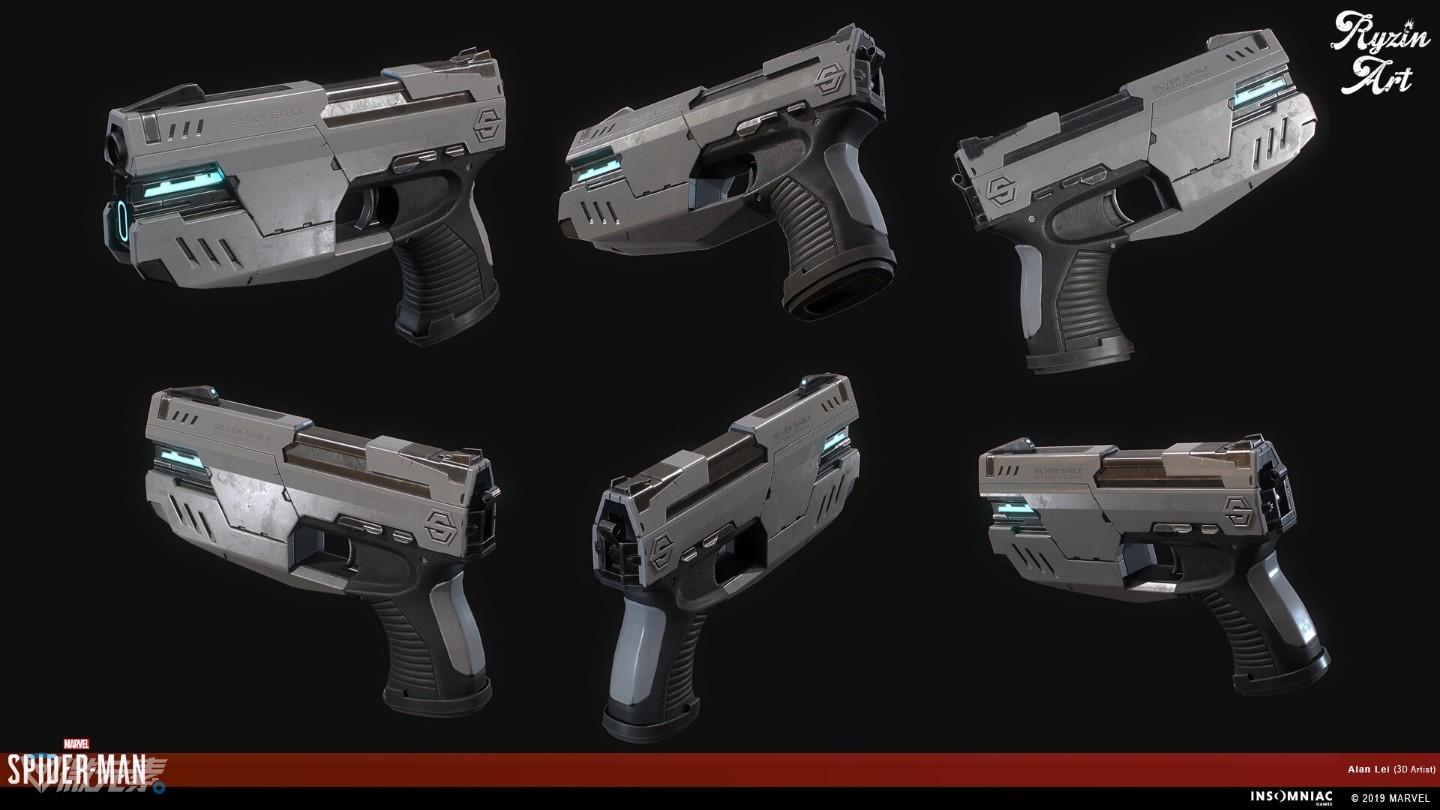 【元素推荐】美国3D艺术家RYZIN ART作品欣赏293p 科幻 机械 枪械 载具 - 知乎