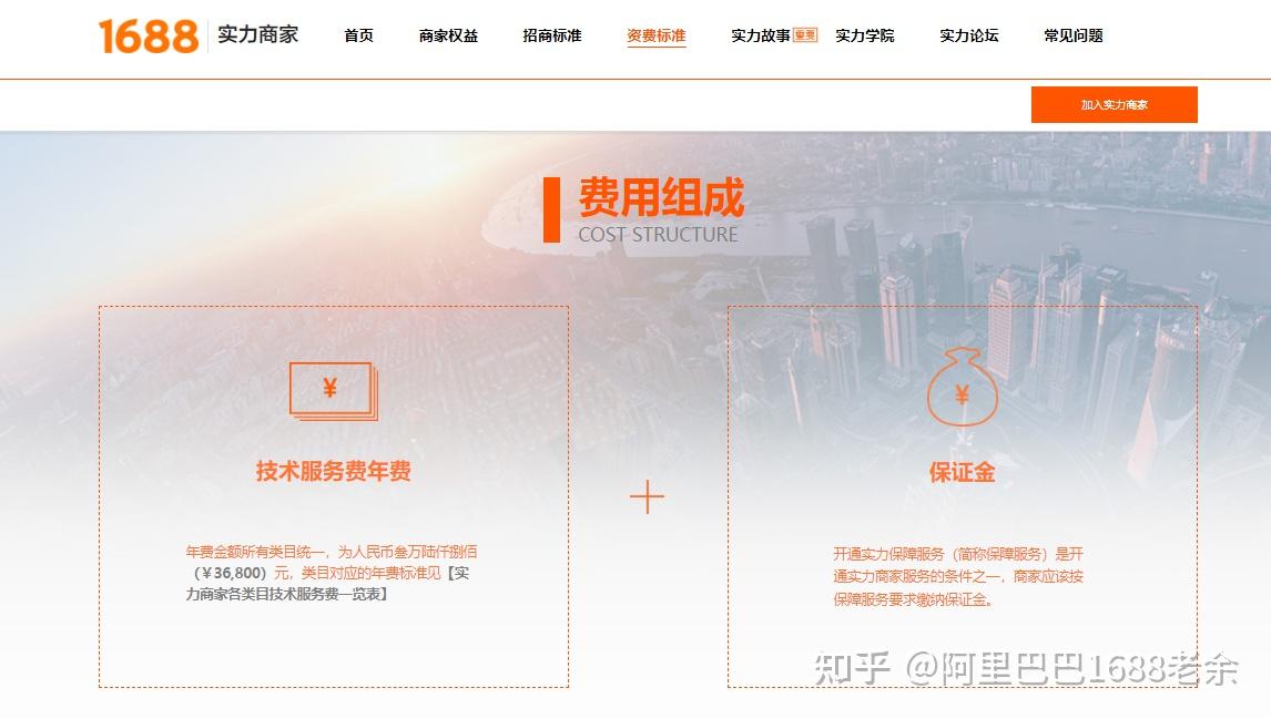 阿里巴巴1688平台费用介绍-超详细版 - 知乎