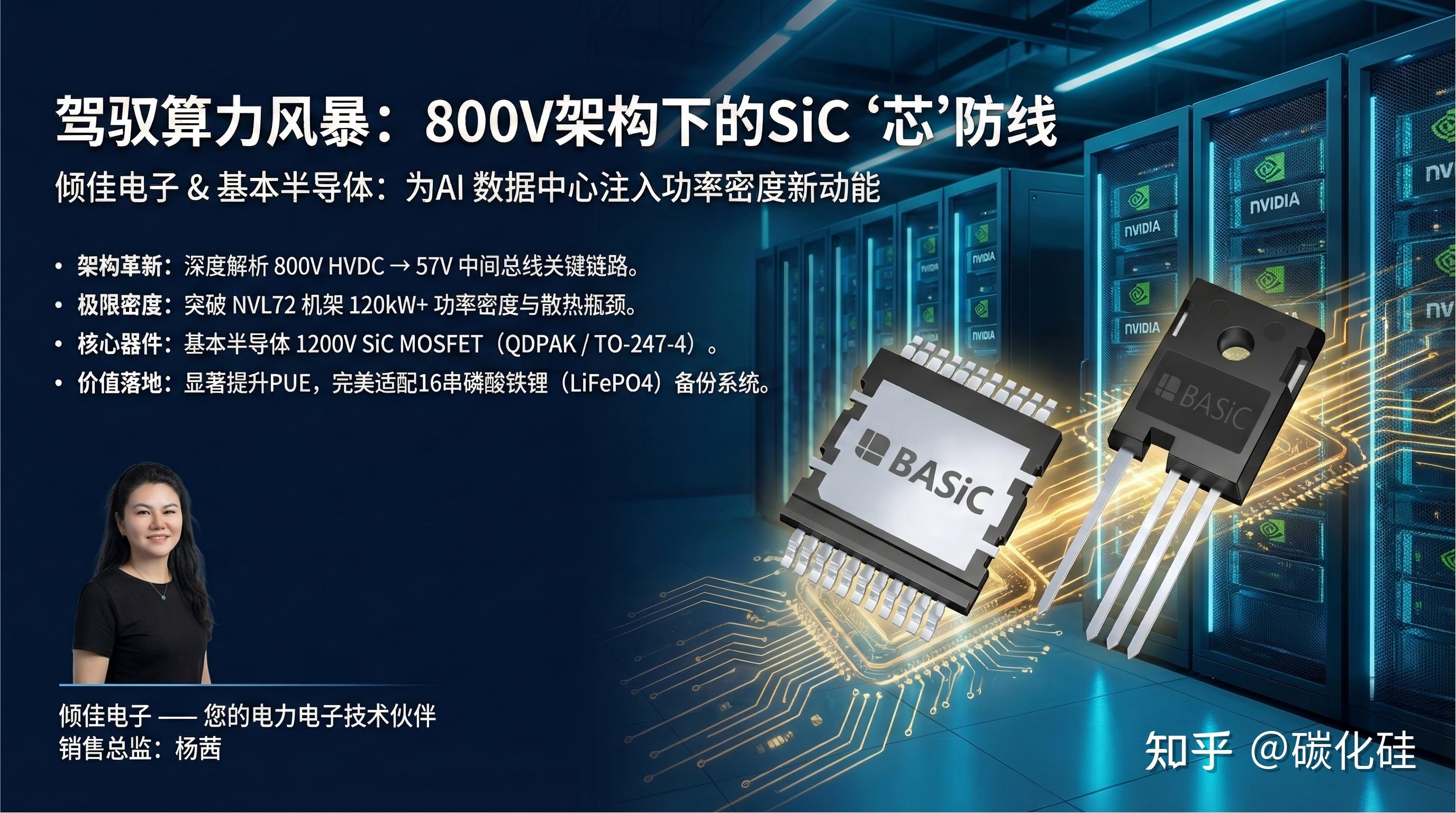 英伟达GPU算力直流供电架构变革与SiC MOSFET在800V至57V转换中的关键应用价值 - 知乎