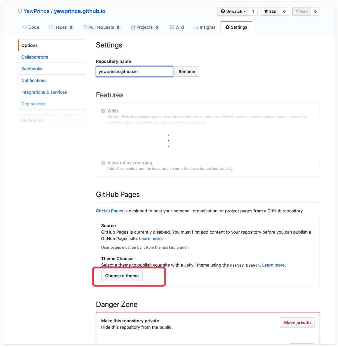 用 GitHub Pages 建个人网站的小白级教程 - 知乎