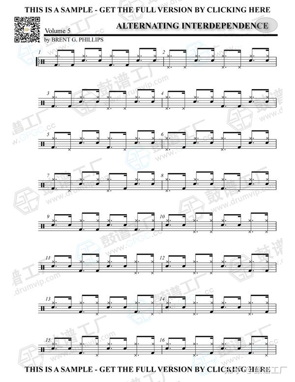 四肢分家练习 Alternating Interdependence5 Sample 知乎